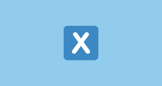 Regional Indicator Symbol Letter X Emoji on Twitter Twemoji 15.0