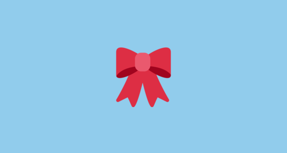 🎀 Laço De Fita Emoji on Twitter Twemoji 15.0