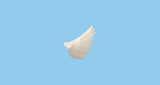 Wing Emoji on Twitter Twemoji 15.0