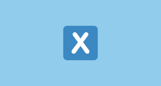 Regional Indicator Symbol Letter X Emoji on Twitter Twemoji 2.1