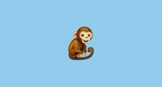 🐒 Monkey Emoji on WhatsApp 2.17