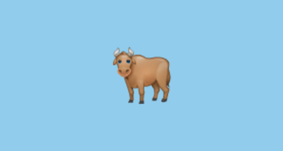 🐂 Buey Emoji on WhatsApp 2.17