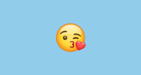 😘 Faccina Che Manda Un Bacio Emoji on WhatsApp 2.19.7