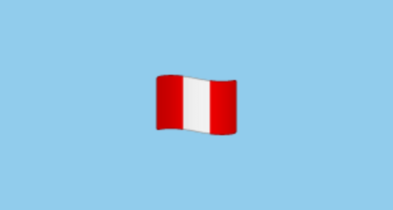 🇵🇪 Flag: Peru Emoji on WhatsApp 2.19.7