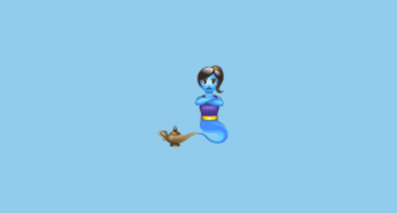 🧞‍♀️ Woman Genie Emoji on WhatsApp 2.19.7