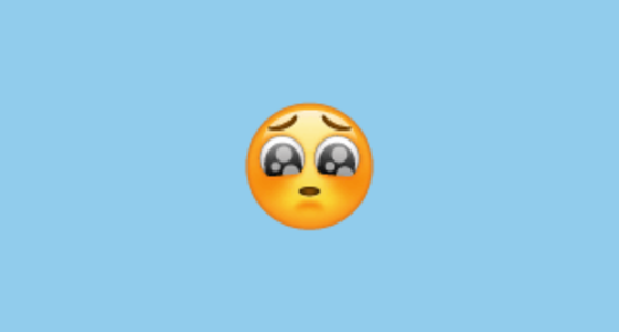 🥺 Pleading Face Emoji on WhatsApp 2.18.379