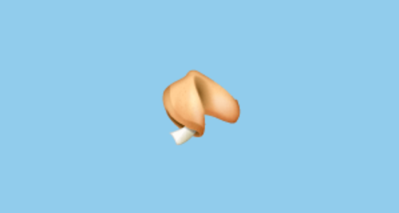 🥠 Biscoito Da Sorte Emoji on WhatsApp 2.18.379