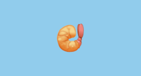 🍤 Gamba Frita Emoji on WhatsApp 2.18.379