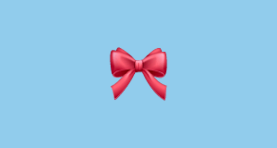 🎀 Lazo Emoji on WhatsApp 2.18.379