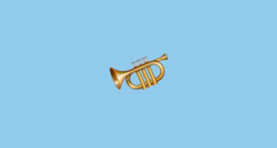 🎺 Trumpet Emoji on WhatsApp 2.18.379
