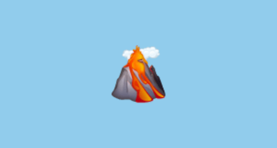 🌋 Volcan Emoji on WhatsApp 2.18.379