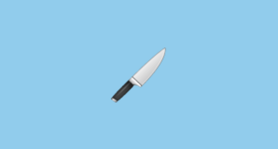 🔪 Couteau De Cuisine Emoji on WhatsApp 2.19.175