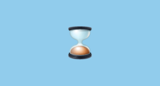 ⌛ Sanduhr Emoji on WhatsApp 2.19.175