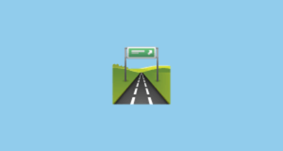 🛣️ Autobahn Emoji on WhatsApp 2.19.175