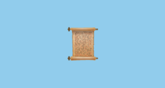 📜 Scroll Emoji on WhatsApp 2.19.175