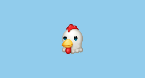 🐔 Chicken Emoji on WhatsApp 2.19.244