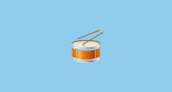 🥁 Trommel Emoji on WhatsApp 2.19.244