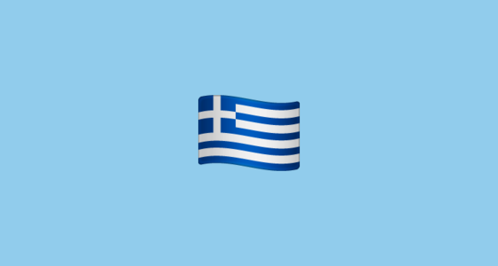 🇬🇷 旗: 希腊 Emoji on WhatsApp 2.19.352