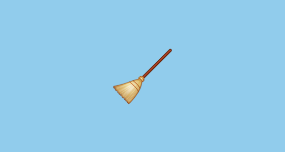 🧹 Broom Emoji on WhatsApp 2.20.198.15