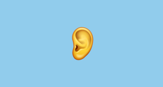 👂 Ear Emoji on WhatsApp 2.20.198.15