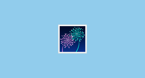 🎆 Fireworks Emoji on WhatsApp 2.20.198.15