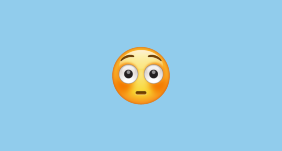 😳 Visage Qui Rougit Emoji on WhatsApp 2.20.198.15