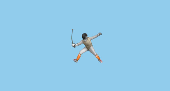 🤺 Person Fencing Emoji on WhatsApp 2.20.198.15