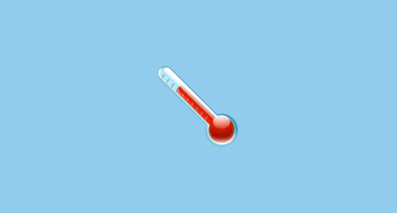 🌡️ Thermometer Emoji on WhatsApp 2.20.198.15
