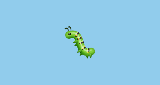 🐛 毛毛虫 Emoji on WhatsApp 2.20.206.24