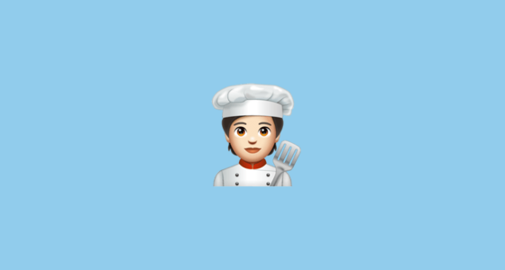 🧑🏻‍🍳 Koch/Köchin: Helle Hautfarbe Emoji on WhatsApp 2.20.206.24