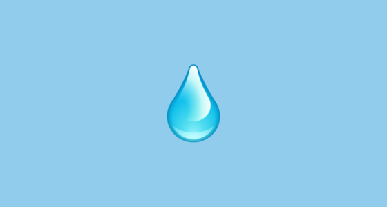 💧 Druppel Emoji on WhatsApp 2.20.206.24