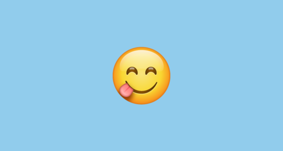 😋 Face Savoring Food Emoji on WhatsApp 2.20.206.24