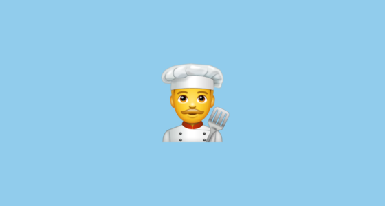 👨‍🍳 Cuoco Emoji on WhatsApp 2.20.206.24
