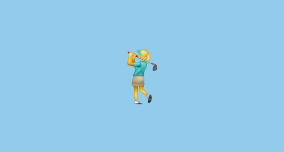 🏌️‍♀️ Woman Golfing Emoji on WhatsApp 2.20.206.24