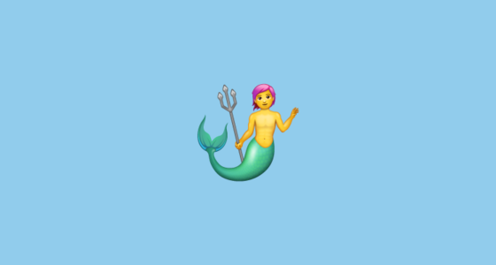 🧜‍♂️ Merman Emoji on WhatsApp 2.21.16.20