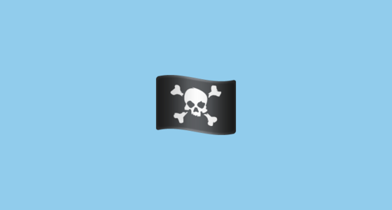 🏴‍☠️ Pirate Flag Emoji on WhatsApp 2.21.16.20