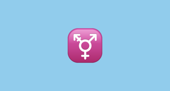 ⚧️ Simbol Transgender Emoji on WhatsApp 2.21.16.20