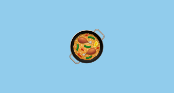 🥘 Shallow Pan of Food Emoji on WhatsApp 2.21.11.17