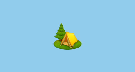 🏕️ Camping Emoji on WhatsApp 2.21.23.23
