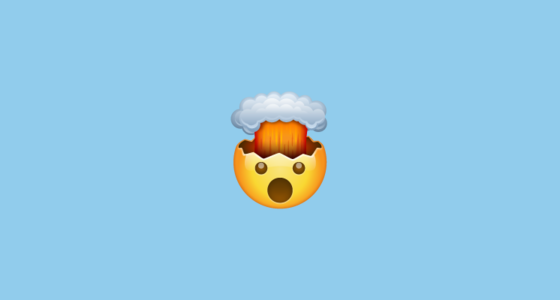 🤯 Testa Che Esplode Emoji on WhatsApp 2.21.23.23