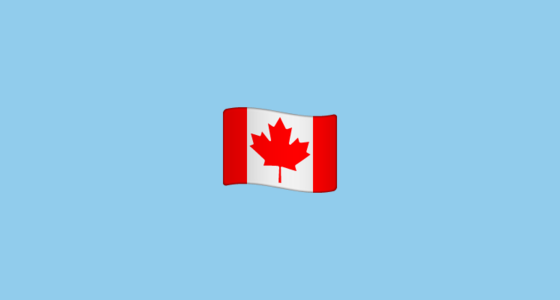 🇨🇦 Bandeira: Canadá Emoji on WhatsApp 2.21.23.23