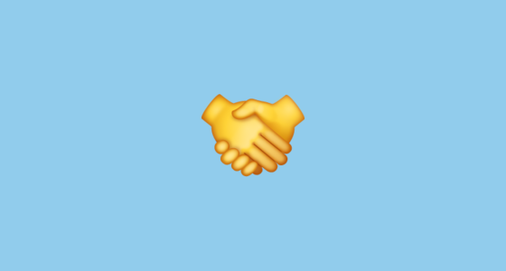 🤝 Apretón De Manos Emoji on WhatsApp 2.21.23.23