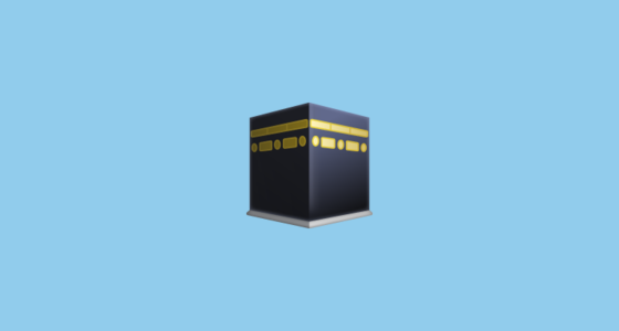 🕋 Kaaba Emoji on WhatsApp 2.21.23.23