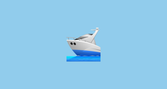 🛥️ Motor Boat Emoji on WhatsApp 2.21.23.23