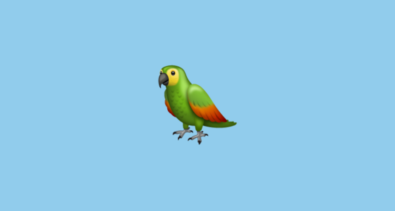 🦜 Papagaio Emoji on WhatsApp 2.21.23.23