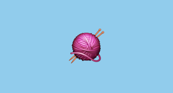 🧶 Yarn Emoji on WhatsApp 2.21.23.23