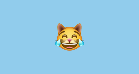 😹 Gato Llorando De Risa Emoji on WhatsApp 2.22.8.79