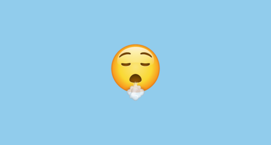 😮‍💨 Face Exhaling Emoji on WhatsApp 2.22.8.79