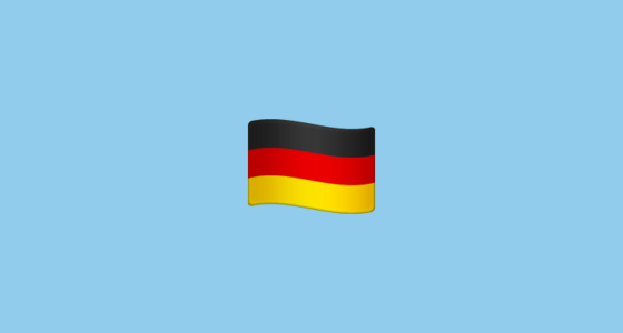 🇩🇪 Bandera: Alemania Emoji on WhatsApp 2.22.8.79