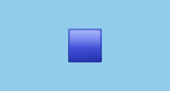 🟦 Blue Square Emoji on WhatsApp 2.22.8.79